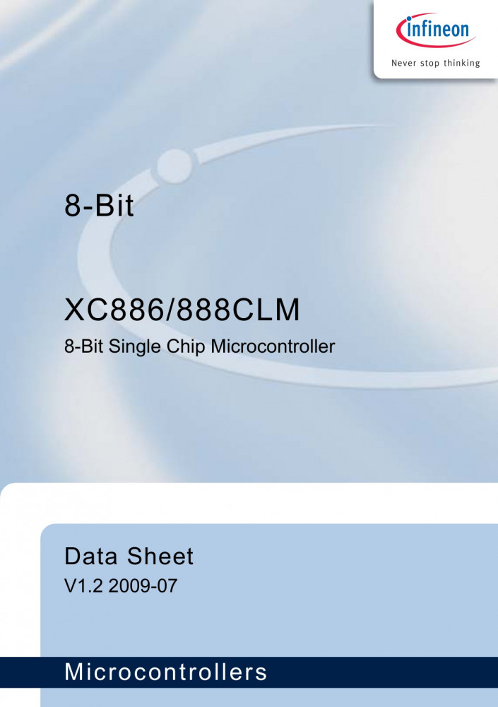 XC886LM datasheet page 1
