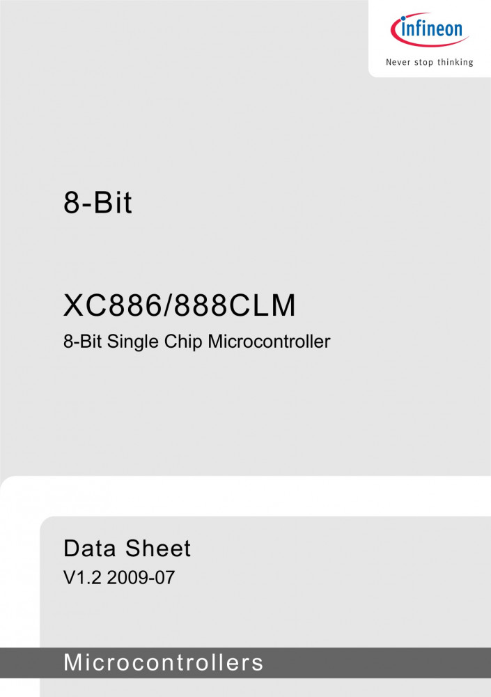 XC886LM datasheet page 3