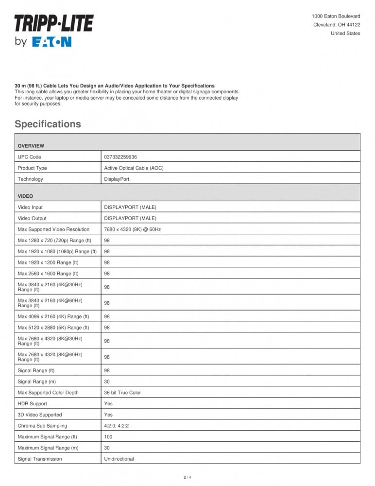 P580F3-30M-8K6 technical document page 2