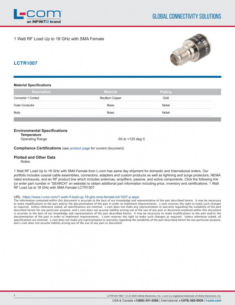 LCTR1007 technical document page 2