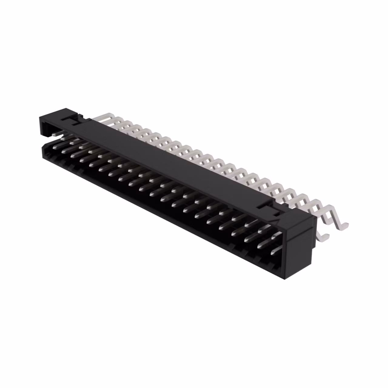 2.00mm Pitch, Milli-Grid PCB Header, Dual Row, Right-Angle, Surface Mount, 2.00µm Tin (Sn) Plating, 42 Circuits, Glow-Wire Capable, Tape and Reel for sale