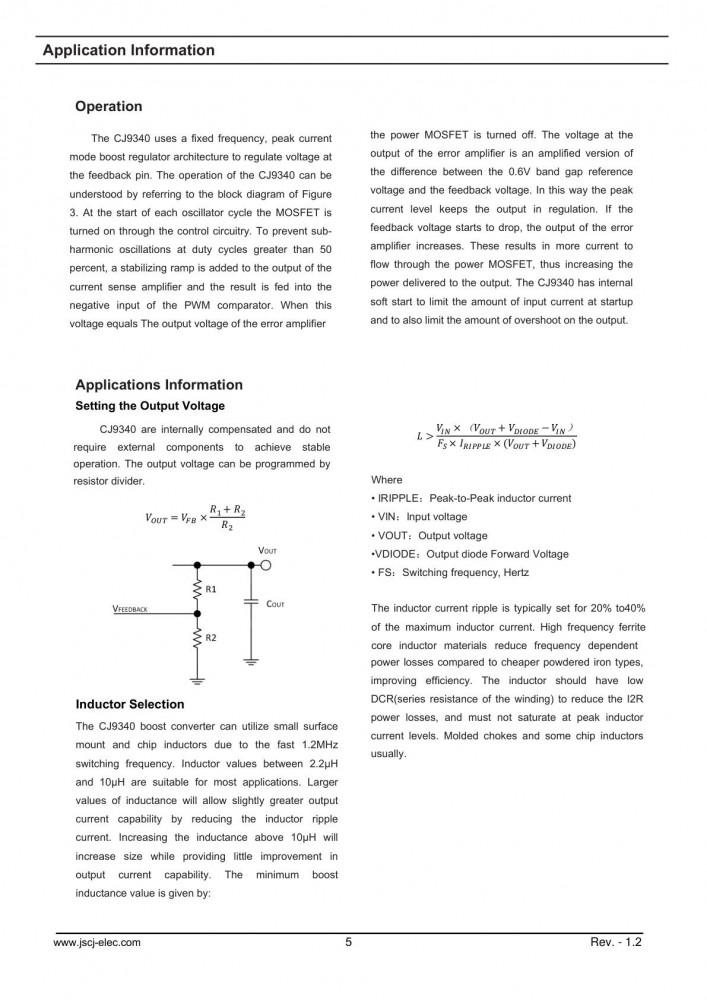 CJ9340T6 datasheet page 5