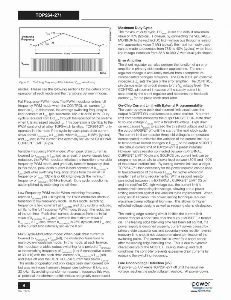 TOP270KG-TL datasheet page 6