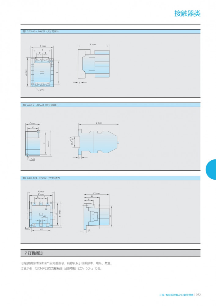CJX1 series datasheet page 7