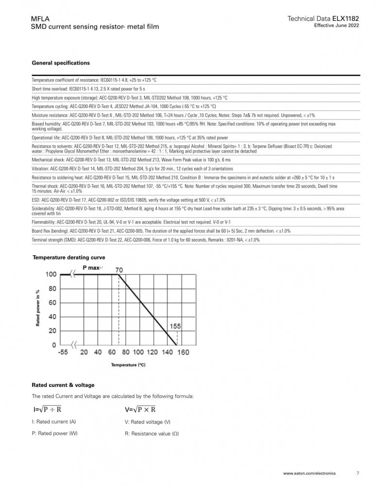EATON MFLA datasheet page 7