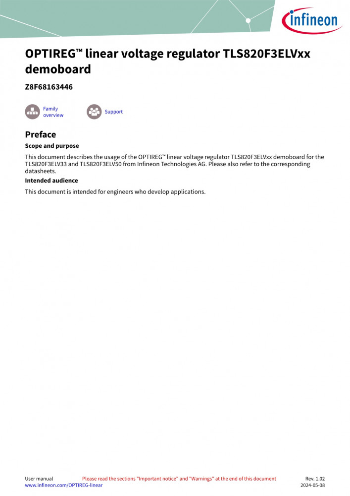 TLS820F3ELV50 board document page 1