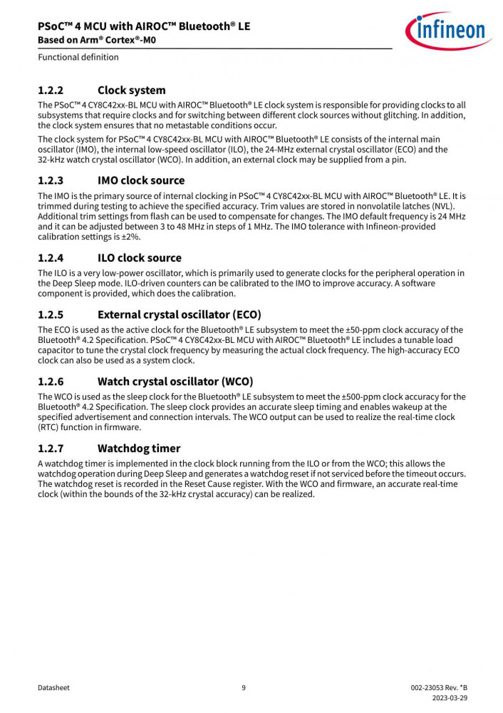 CY8CKIT-142 technical document page 9