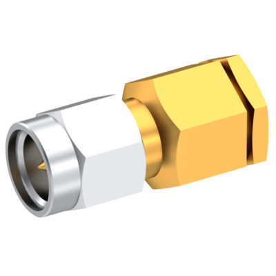 SMA / STRAIGHT PLUG MALE SOLDER CLAMP FOR .085''/50 SR GOLD CAPTIVE CONTACT for sale
