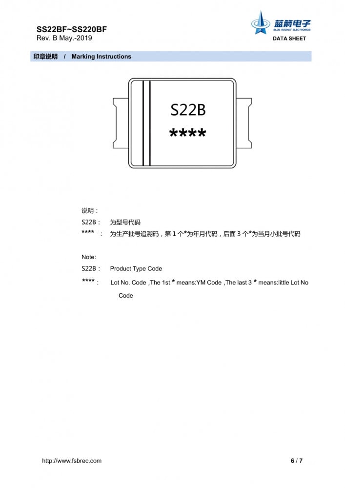 SS24BF datasheet page 6