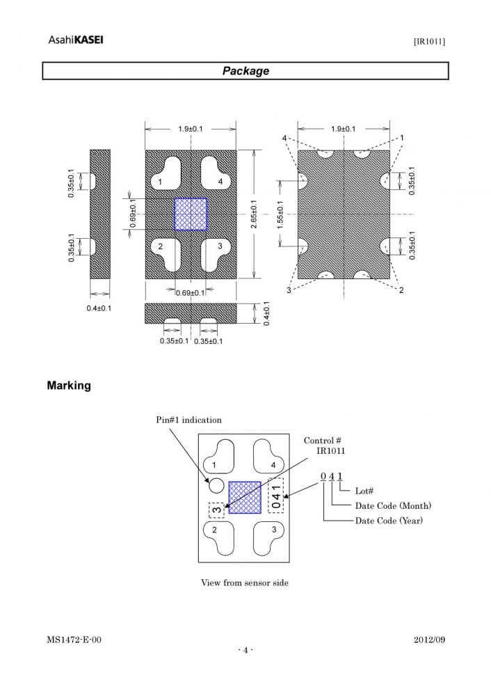AKM IR1011 datasheet page 4