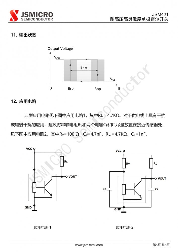 JSM421 datasheet page 5