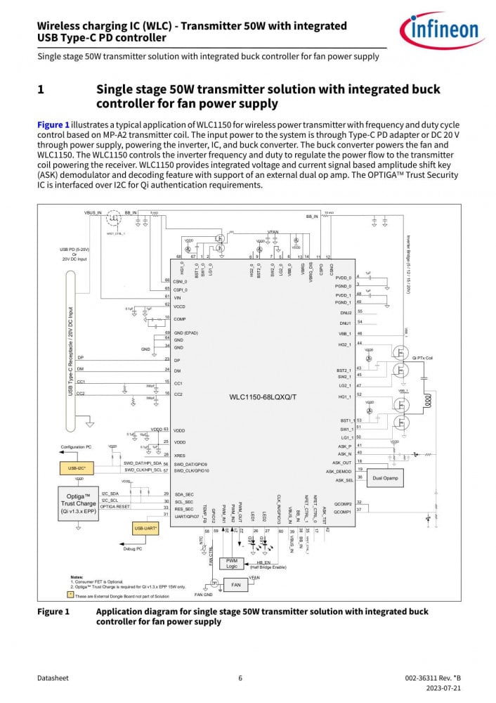 WLC1150 technical document page 6
