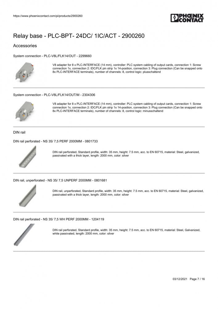 Phoenix Contact 2900260 document page 7