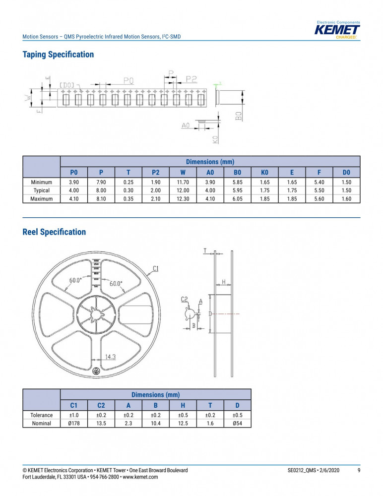 KEMET QMS document page 9