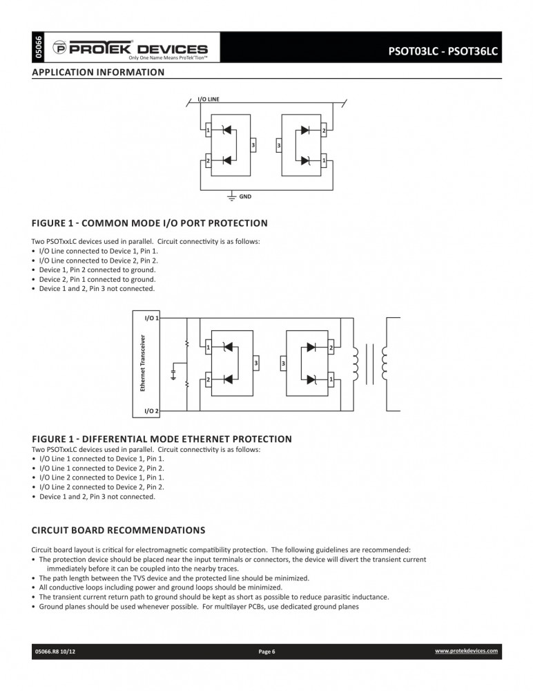 PSOT05LC-LF-T7 datasheet page 6
