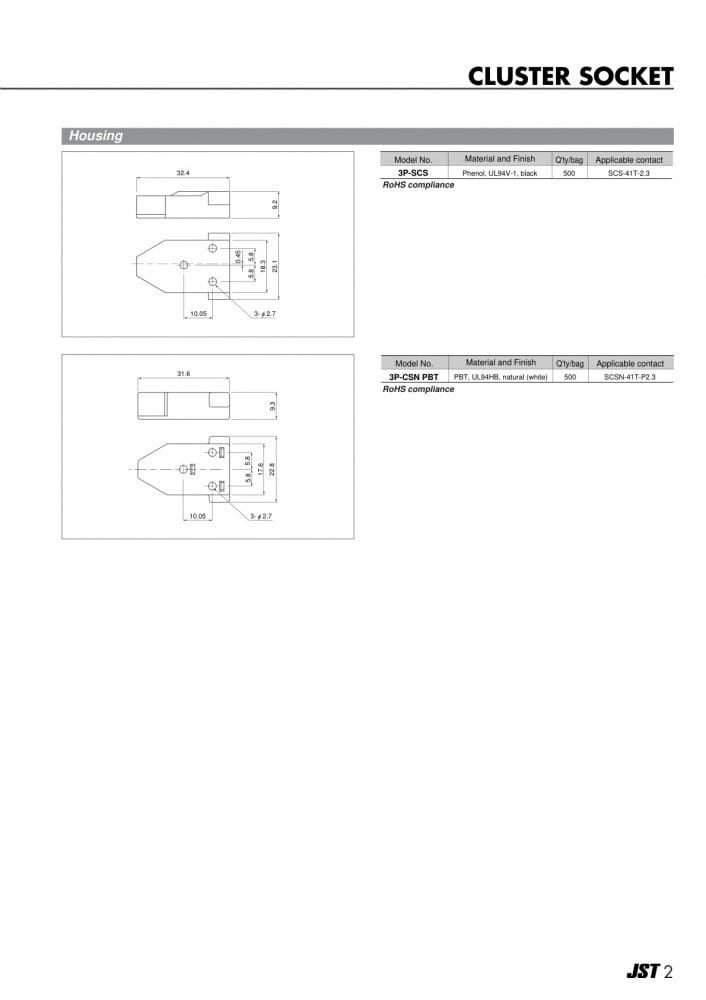 JST SCS-41T-2.3 catalog page 2