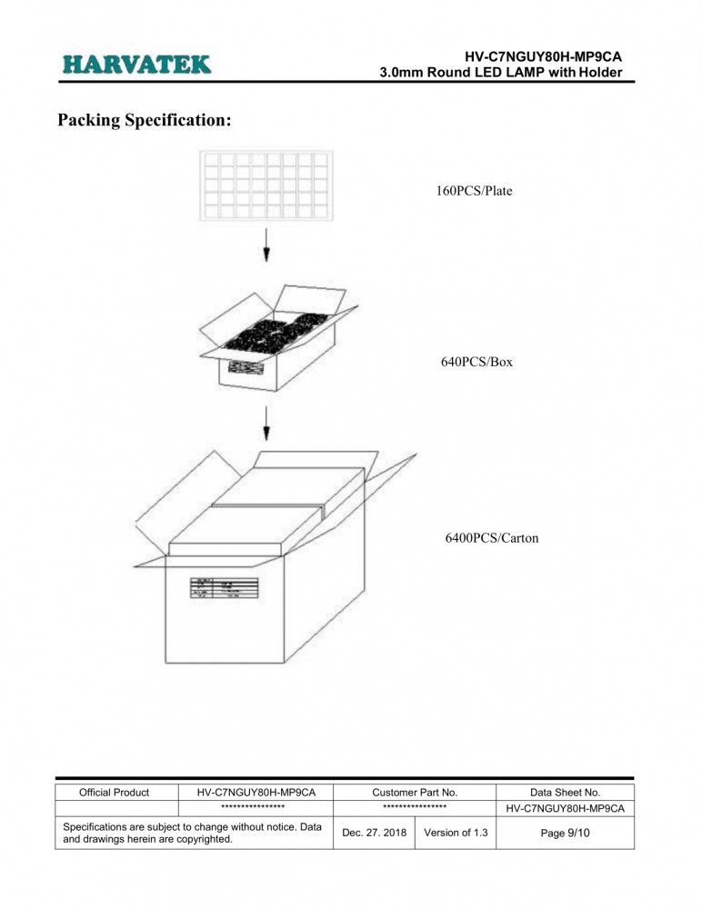 HV-C7NGUY80H-MP9CA datasheet page 9