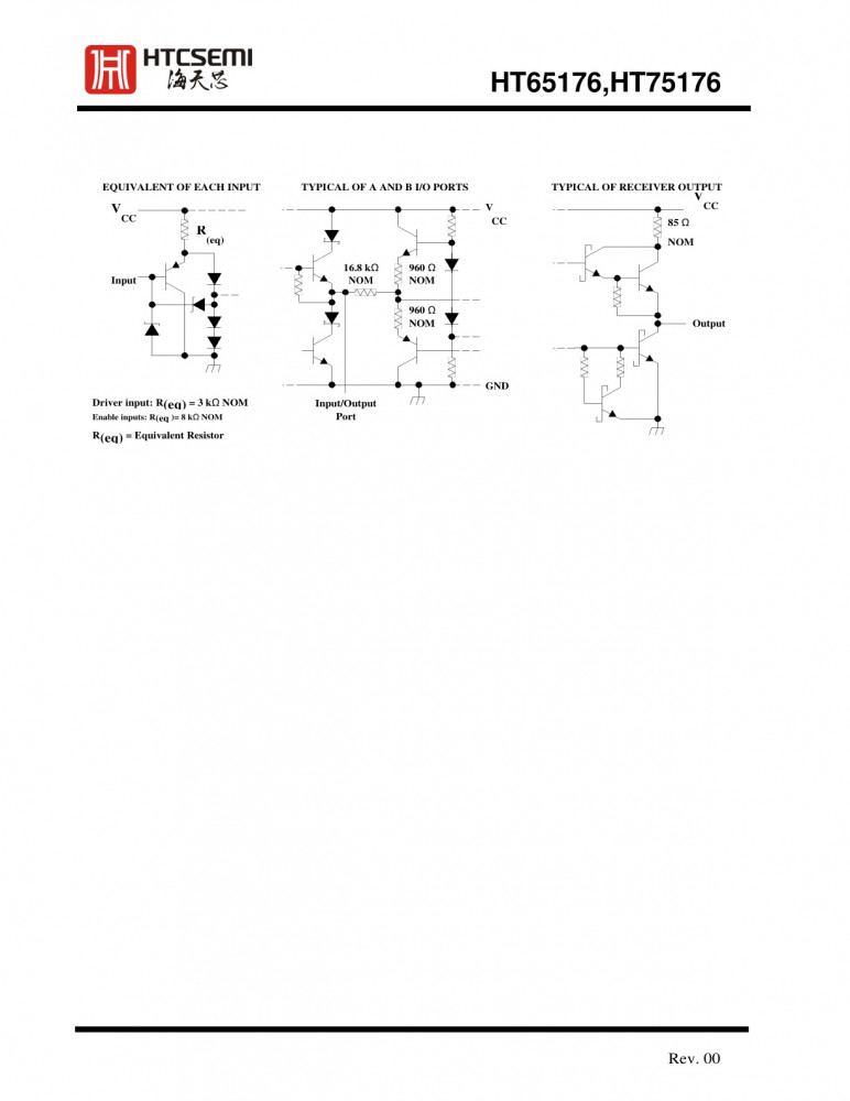 HT65176ARZ datasheet page 3