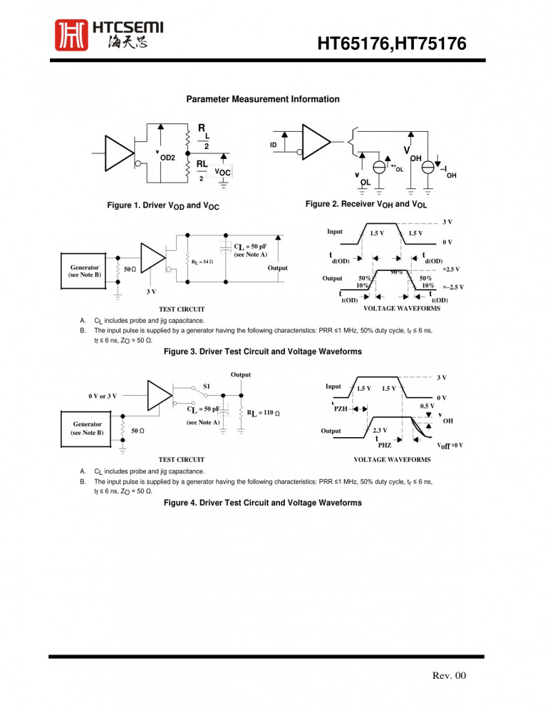 HT65176ARZ datasheet page 7