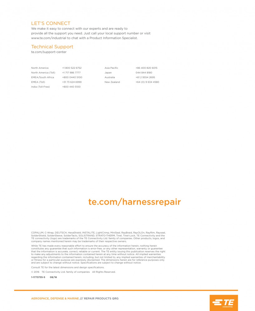 TE Connectivity harness repair guide page 5