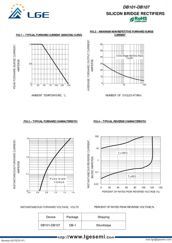 LGE DB105 datasheet page 2