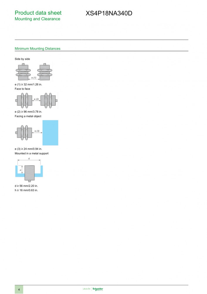 XS4P18NA340D technical document page 4