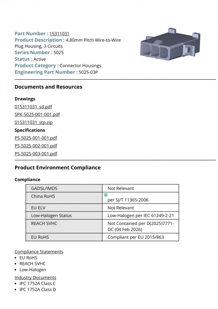 Technical document preview, page 1