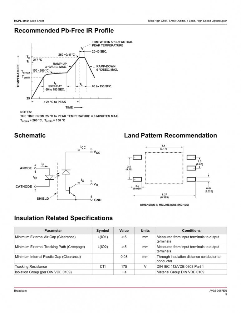 HCPL-M454 datasheet page 5