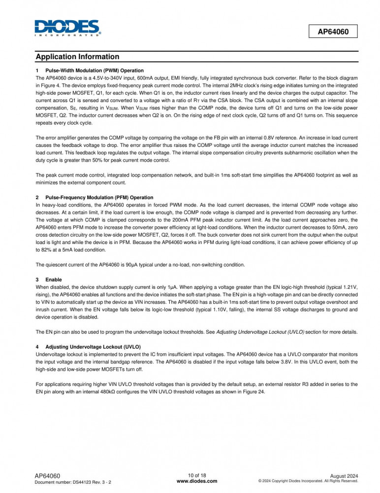 AP64060WU-7 datasheet page 10