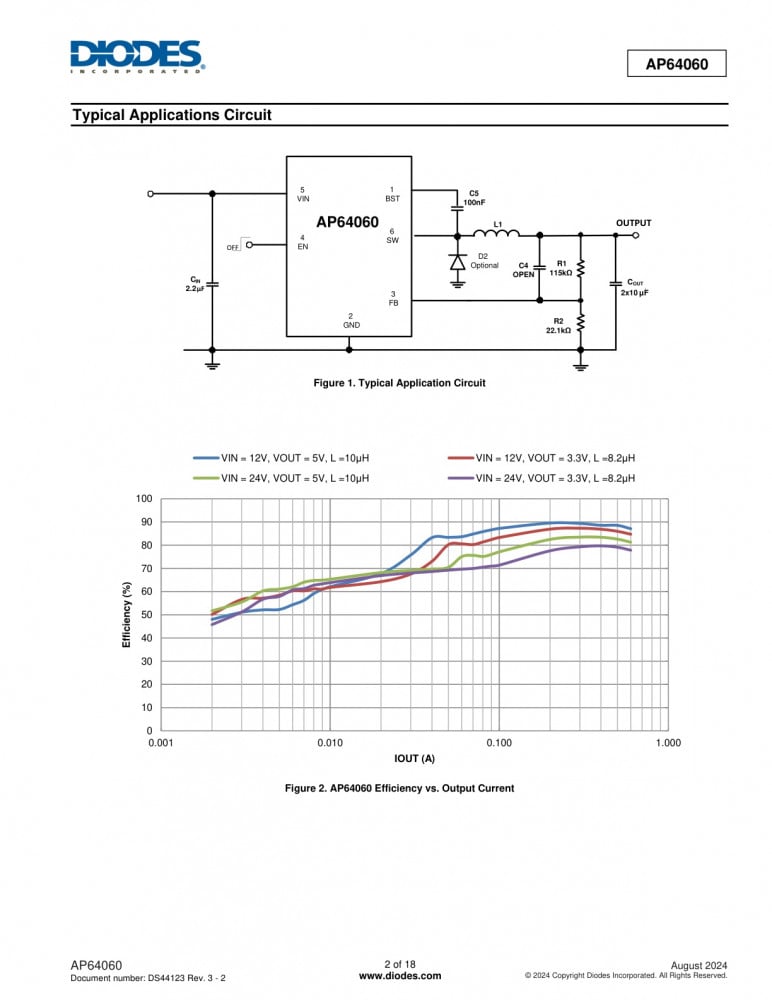 AP64060WU-7 datasheet page 2