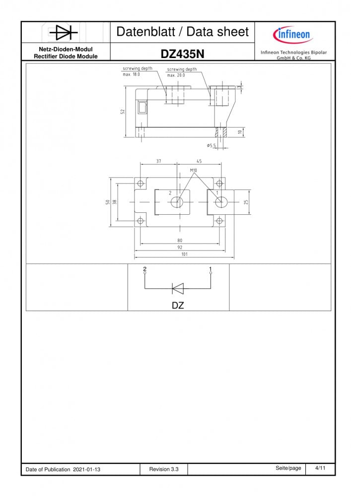 DZ435N40K datasheet page 4