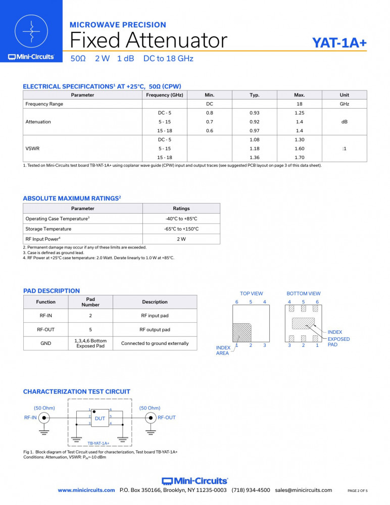 YAT-1A+ technical document page 2