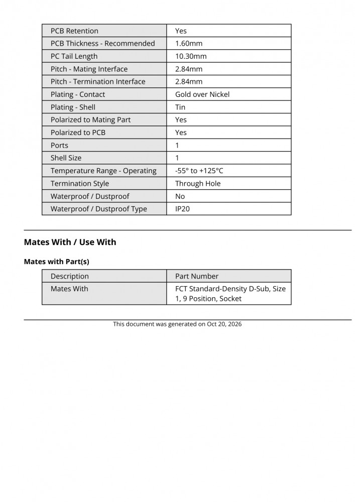 MOLEX 1731090355 drawing, page 3