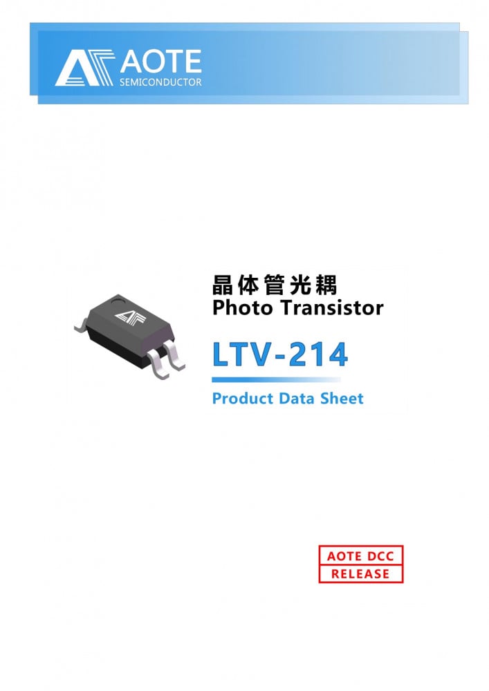 LTV-214A datasheet page 1
