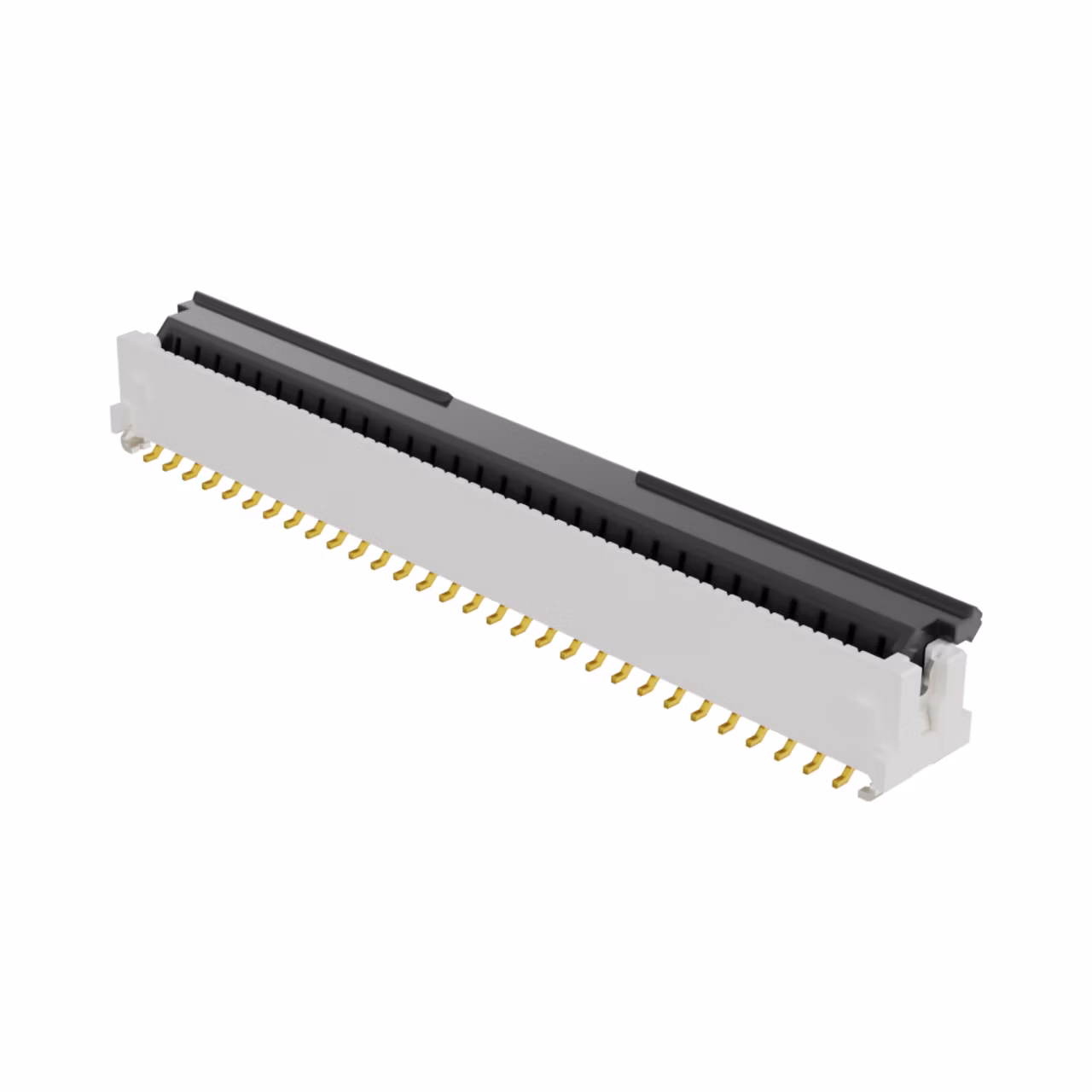 Easy-On FFC/FPC Connector, 0.50mm Pitch, V-Flip Series, Vertical, 4.05mm  Height, 59 Circuits, Copper Alloy, 125°C Operating Temperature, Gold Plating for sale
