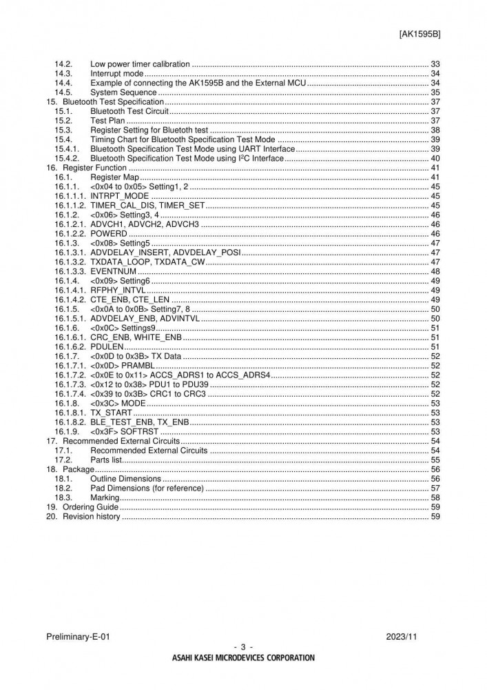 AK1595B technical document page 3
