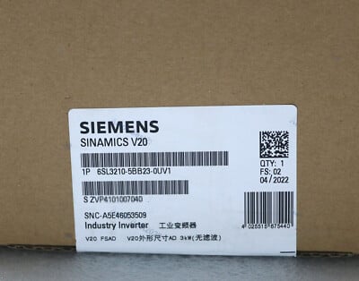SIEMENS 6SL32105BB230UV1 Variable Frequency Drive for sale