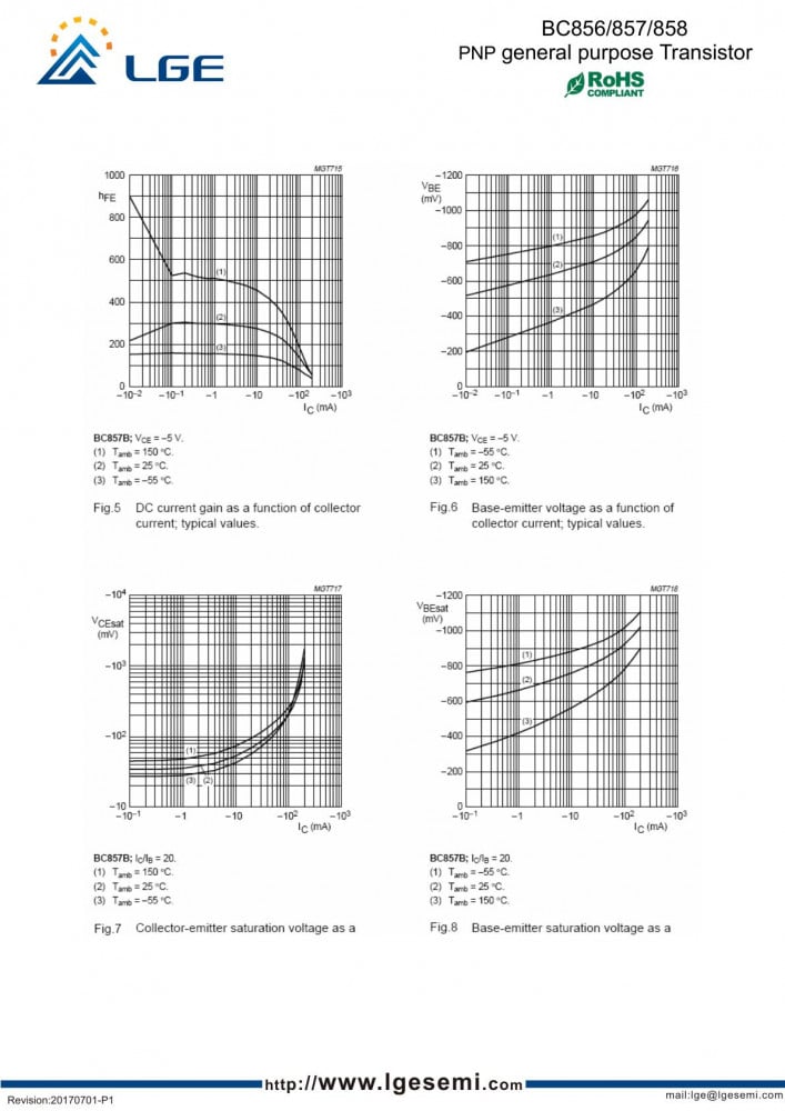 LGE BC857C datasheet page 3
