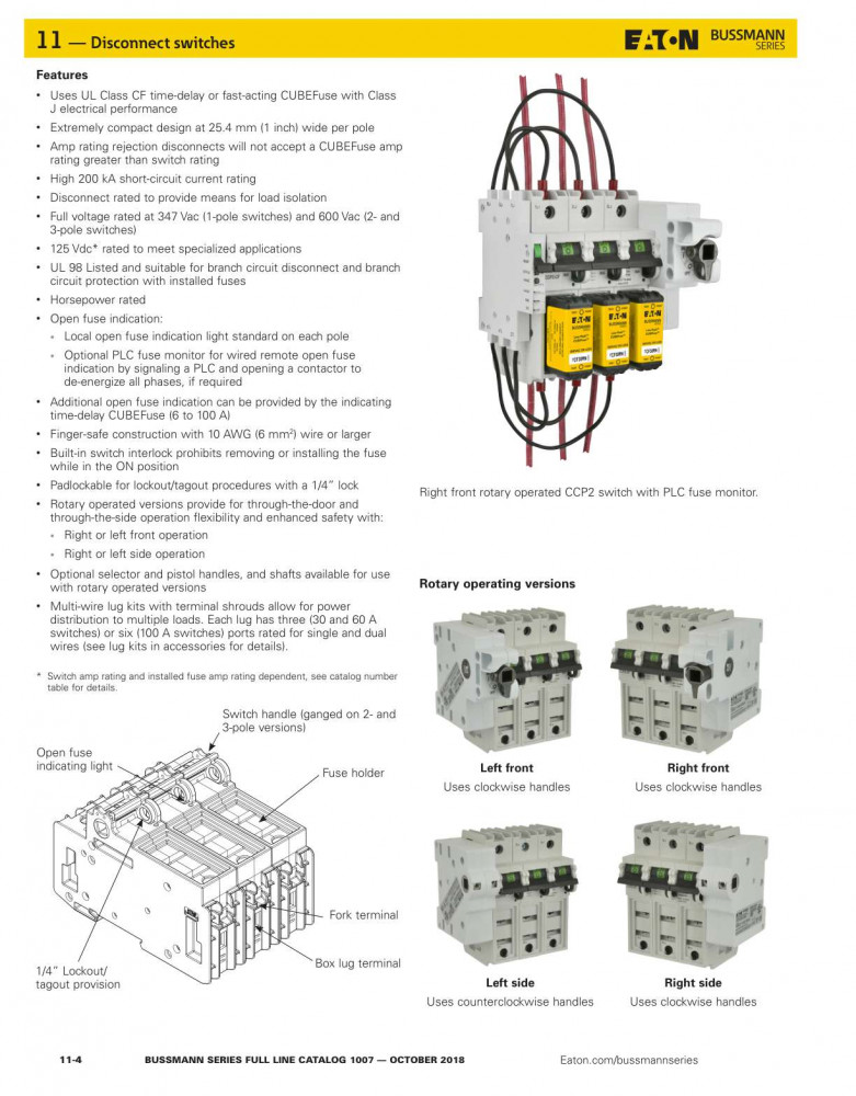EATON Bussmann document page 4