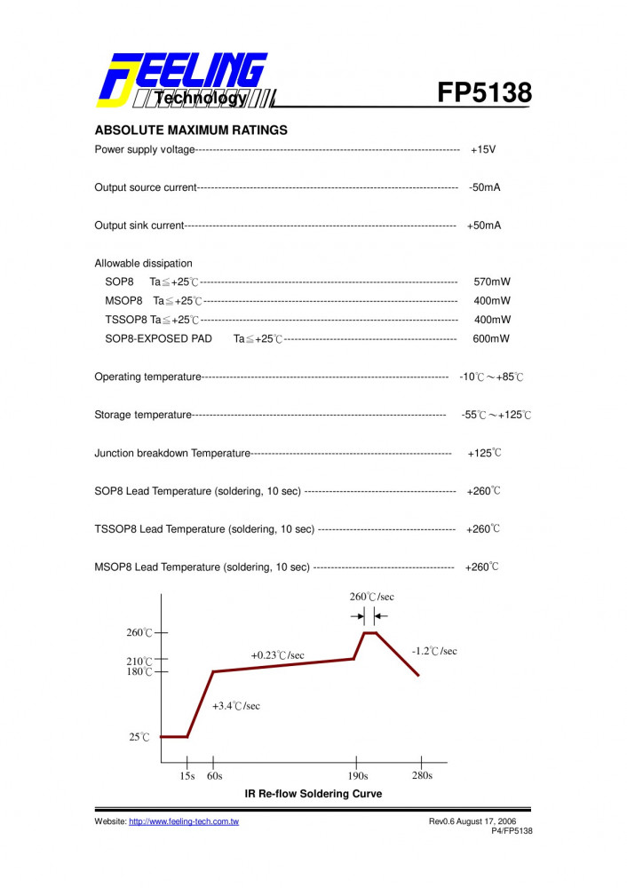 FP5138DR-LF document page 4