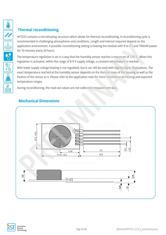 HYT223 technical document page 3