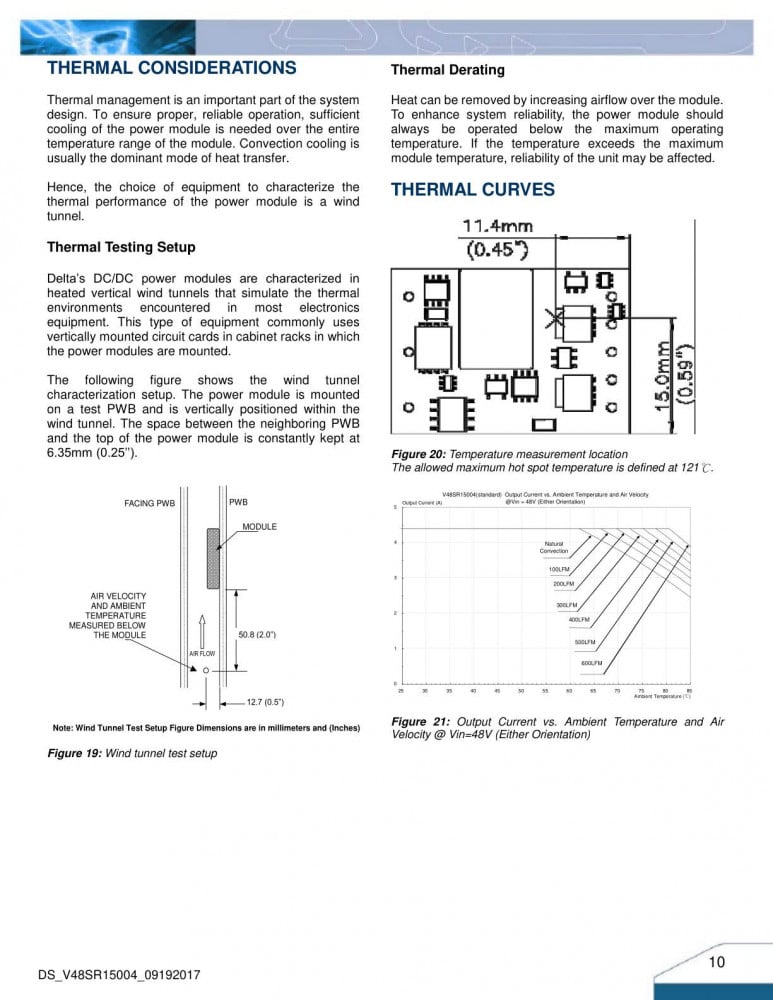 DELTA V48SR05013NRFA datasheet page 10