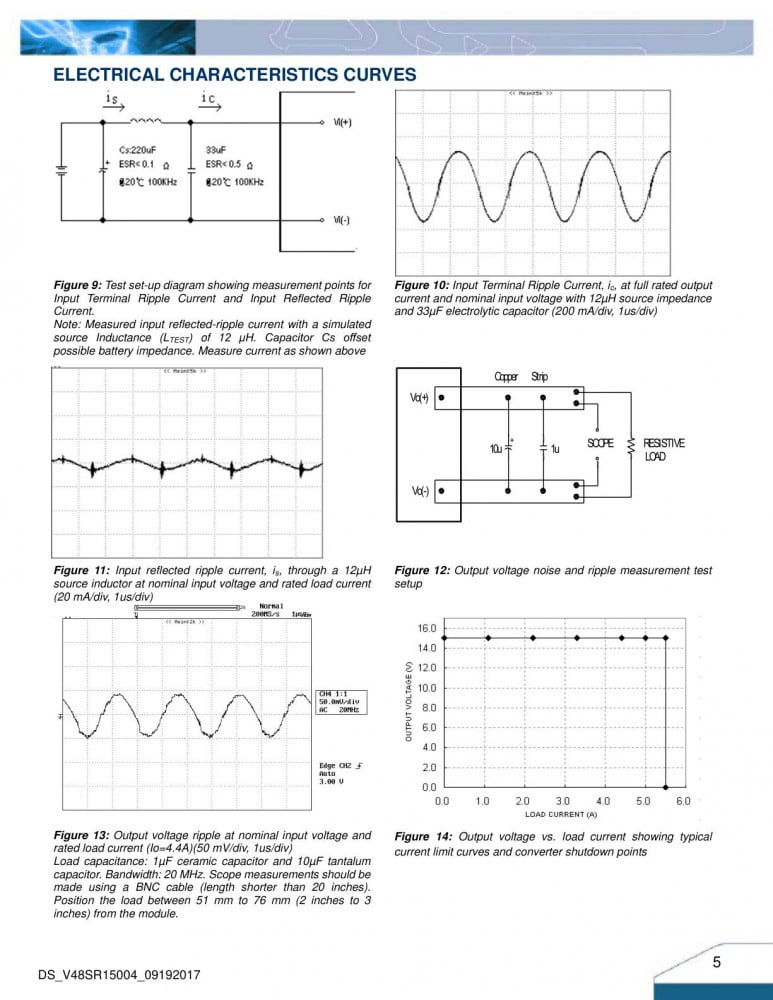 DELTA V48SR05013NRFA datasheet page 5