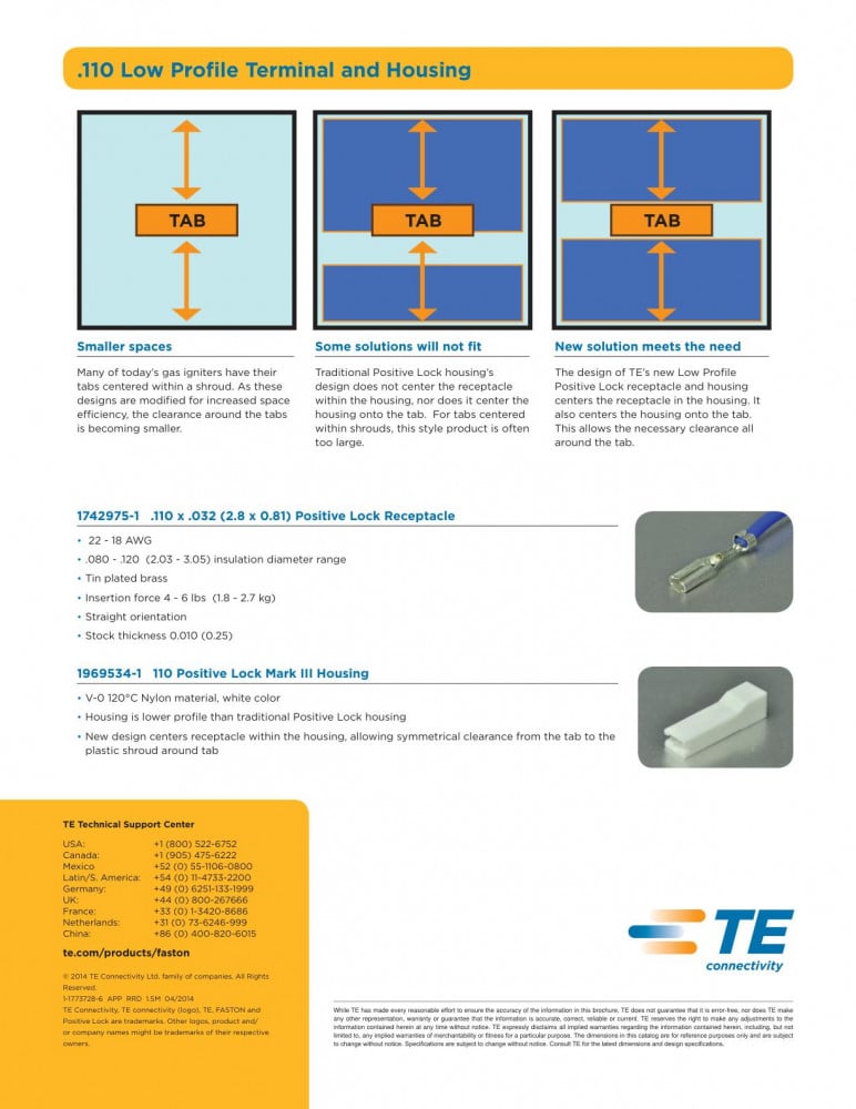 TE Connectivity 1969534-1 technical document page 2