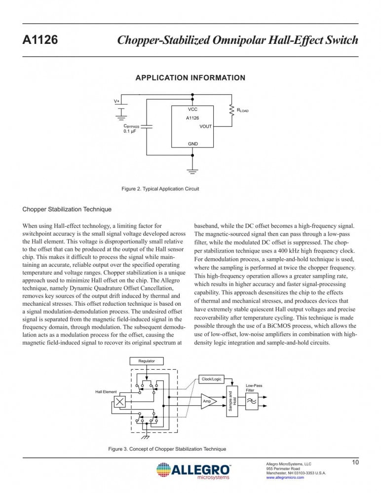 A1126 datasheet page 10