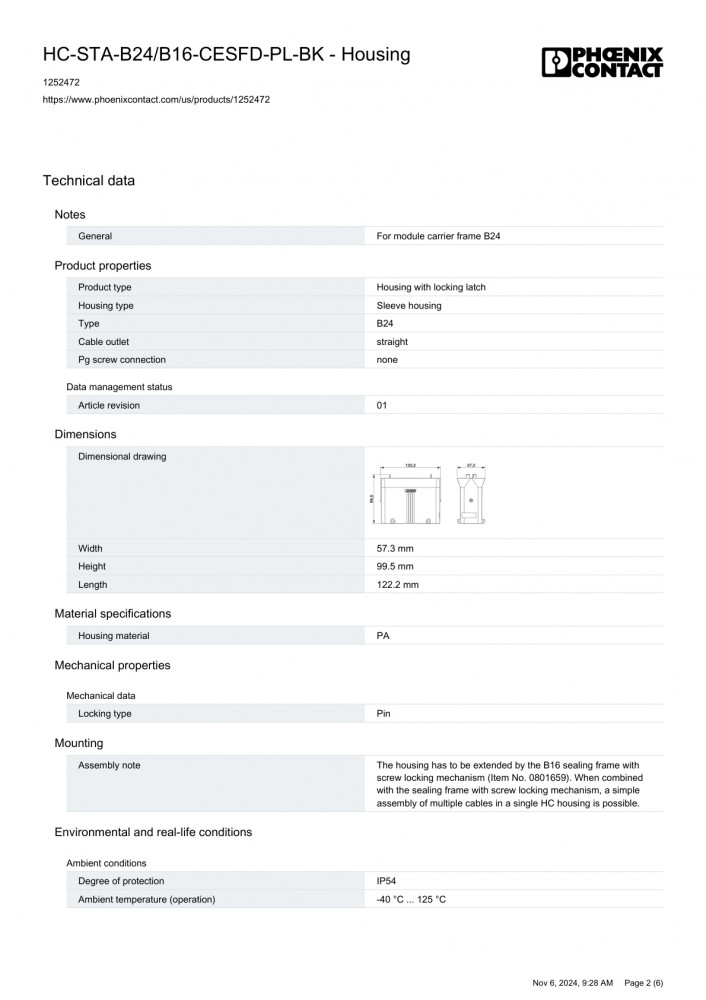 Phoenix Contact 1252472 product document page 2