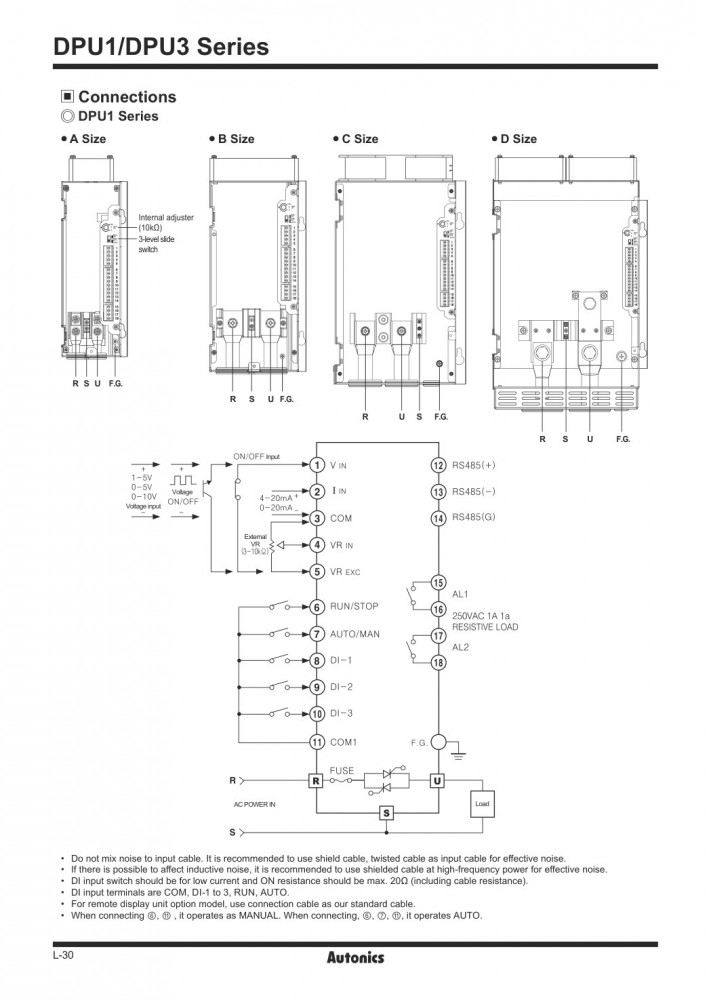 DPU1/DPU3 Series documentation page 3