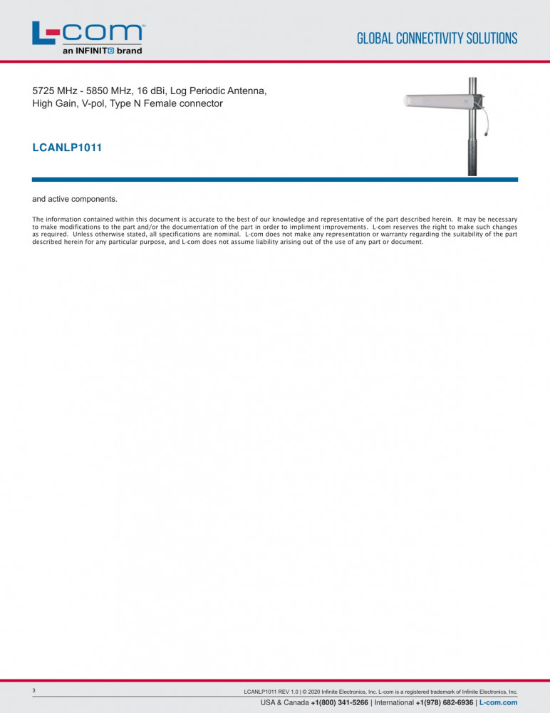 LCANLP1011 datasheet page 3