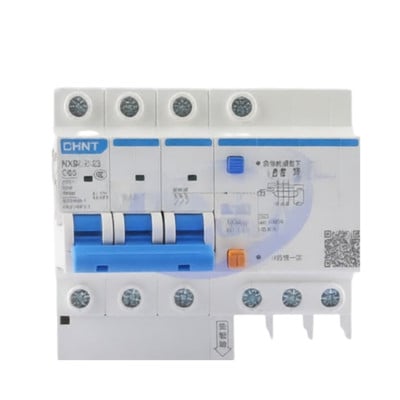 CHINT NXBLE-125 2P C63A Miniature Residual Current Circuit Breaker