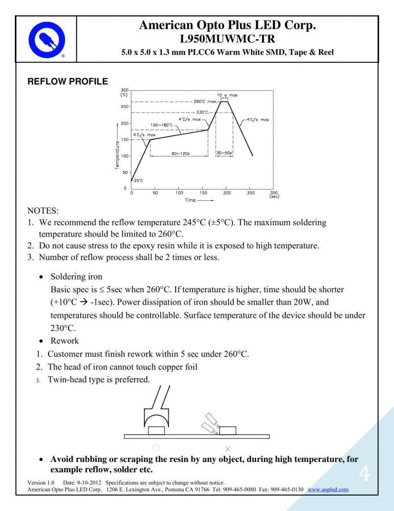 L950MUWMC-TR datasheet page 4